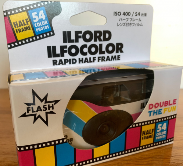 Ilford ILFOCOLOR Rapid HALF-FRAME 35mm Disposable Camera